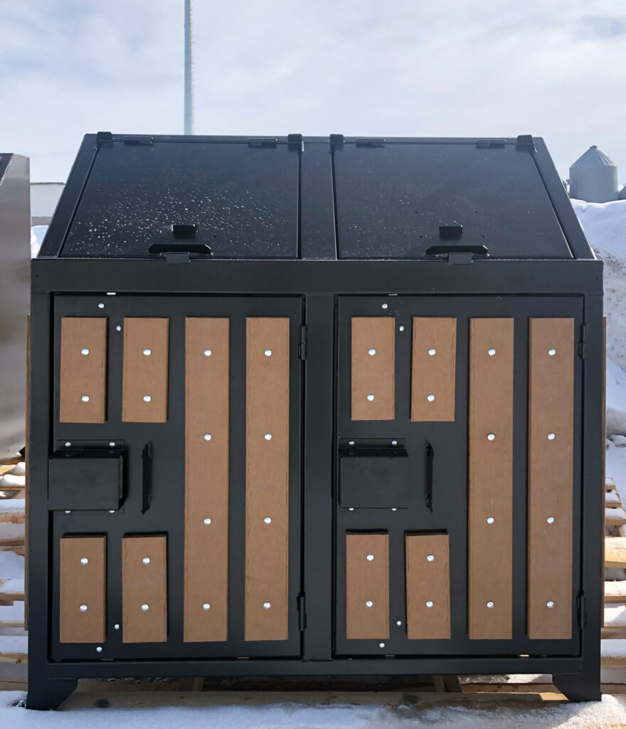 Bitterroot Series: Model B200S With Slats Bear Proof Trash Can - Bear ...