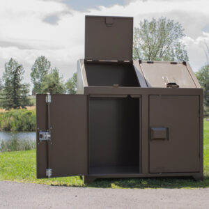 Bitterroot Series: Model B200 Bear Proof Trash Can - Bear Guardian